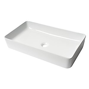 ALFI brand ABC902-W Bathroom Sink, White