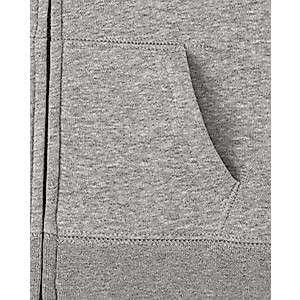 The Children's Place baby boys Gym Hoodie School Uniform Pullover Sweater, Smoke, 4T US