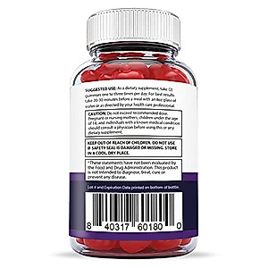 Justified Laboratories (10 Pack) Bio Lyfe Keto ACV Gummies 1000MG with Pomegranate Juice Beet Root B12 600 Gummys