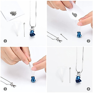 Rose Flower Cremation Urn Necklace for Ashes Stainless Steel Memorial Cremation Ash Jewelry Keepsake Pendant Necklace for Women Girl