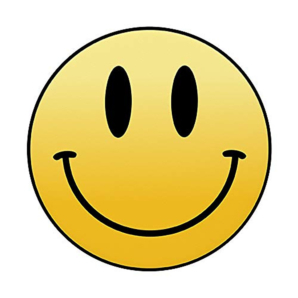 Mr. Happy Smiley Smile Face Funny Humor Cute Positive Laugh PopSockets PopGrip: Swappable Grip for Phones & Tablets