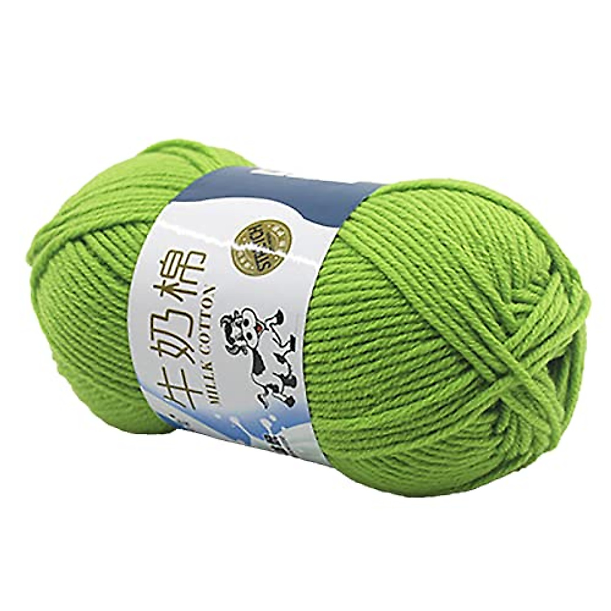 2 Set 1 Roll 5-Strand Wool Yarn Soft Warm DIY Beginner Needlework Hand Knitting Crochet Yarn Ball for Sewing Shop Knitting Yarn