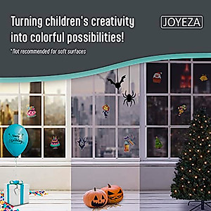 JOYEZA Premium Printable Vinyl Clear Sticker Paper for Inkjet Printer - 25 Sheets Translucent Waterproof, Dries Quickly Vivid Colors, Holds Ink well - Inkjet & Laser Printer