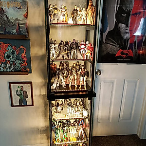 TORCHSTAR LED Safe Lighting Kit, (6) 12 Inch Linkable Light Bars + Rocker Switch + UL Power Adapter, 900LM, Input 100-240V, for Under Cabinet Gun Safe Locker Closet Showcase, 3000K Warm White