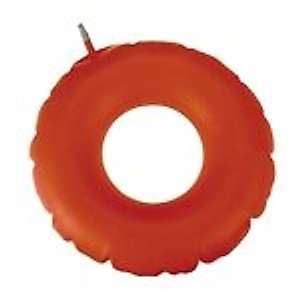 Graham-Field 1822 Grafco Inflatable Rubber Invalid Ring, 18" Diameter