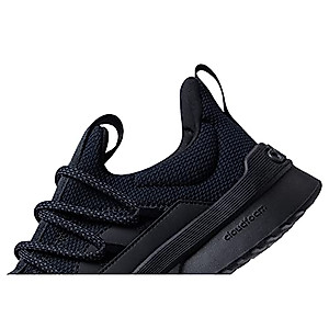 adidas Men's Lite Racer Adapt 5.0 Running Shoe, Black/Black/Grey, 9