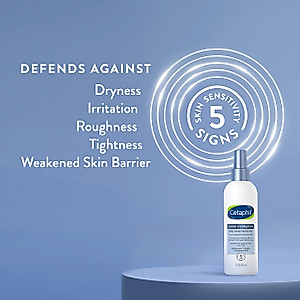 Cetaphil Sheer Hydration Fragrance Free Body Moisturizer Spray, 7 Fl oz, 48Hr Sensitive Skin Spray Body Lotion for Dry Skin, With Hyaluronic Acid, Vitamin E & Vitamin B5