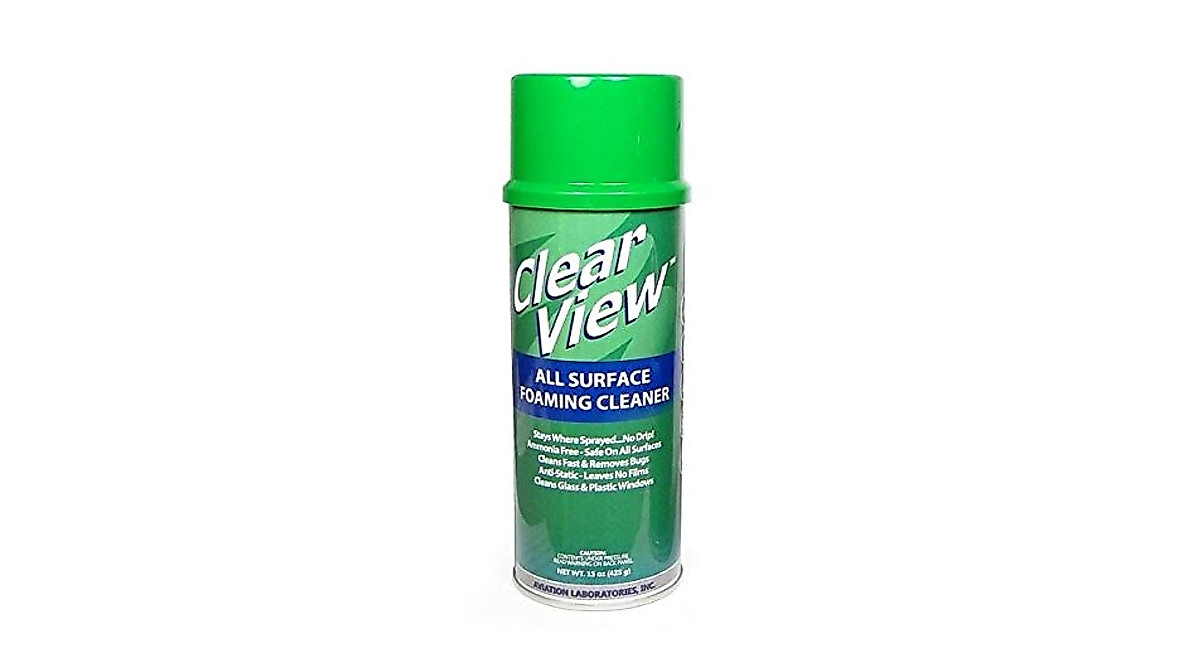 Clear View Plastic & Glass Cleaner - Aviation Ammonia-Free