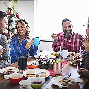 12 oz 2Pack Wine Tumbler with Lid, Double Wall Vacuum Insulated Stemless Glass, Stainless Steel Wine Cup with Straw and Straw Brush for Wine, Coffee, Drinks, Champagne, Cocktails (Colorful 1)