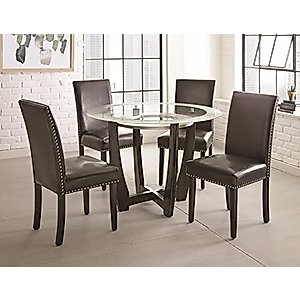 Steve Silver Verano Espresso 5-Piece Dining Set