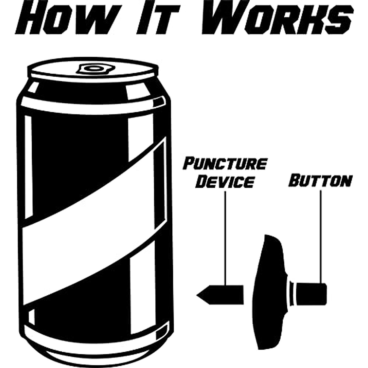 Party Starter Hit It N Quit It Shotgun Can Coolie (1, Bright Green)