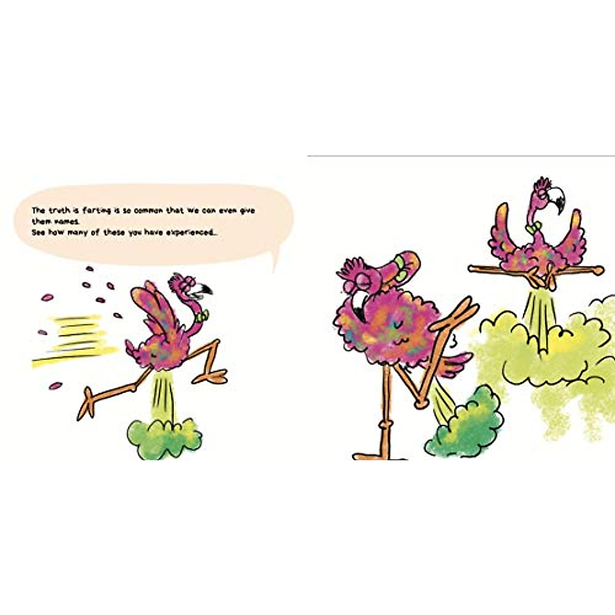 Frank the Farting Flamingo: A Story About a Flamingo Who Farts (Farting Adventures)