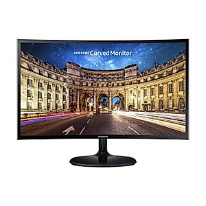 Samsung 27-inch Business 390 Series C27F390FHN Curved Screen LED-Lit Monitor (Renewed)