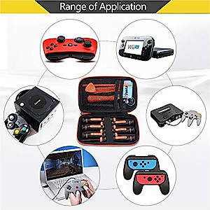 Vastar 17Pcs Triwing Screwdriver Set for Nintendo - Full Professional Screwdriver Bit Repair Tool Kit with S2 Steel for Nintendo New 3DS/2DS XL/NES/SNES Classic (2017)/Nintendo NDS/NDS