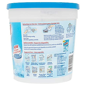 Damp Rid Moisture Absorber DampRid Refillable Moisture Absorber, Fragrance Free, 10.5 Ounce (Pack of 6), 63 Ounce