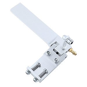 Aluminum 95mm Long RC Boat Rudder with Water Pickup Absorbing Steering for Electric/Gas Power Remote Control Model Parts CNC