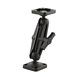 Scotty #150 Ball Mounting System with Universal Mounting Plate Black