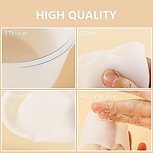 Silicone Measuring Cups for Resin, Resin Supplies with 600&100ml Silicone Cups, Resin Mixing Cups, Silicone Stir Sticks, Epoxy Mixing Cup