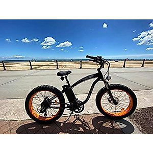 ECOTRIC Electric Bike 26" Fat Tire 750W Electric Bicycles 48V 13AH Removable Large Battery Beach Snow Mountain E-Bike for Adults UL Certified with Dual Shock Absorber & Shimano 7-Speed