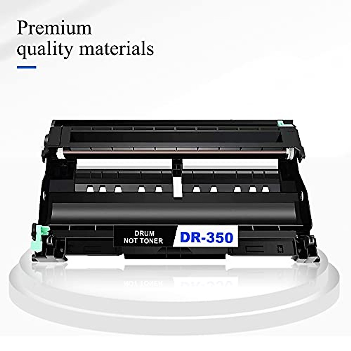 LKKJ 1 Pack DR-350 Drum Unit Replacement for Brother DR350 DCP-7010 7020 IntelliFax 2820 MFC-7220 7240 HL-2030 2040 Printer Toner. BLACK