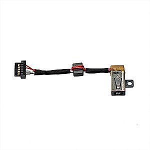 GinTai DC Power Jack Harness Cable Socket Plug Replacement for Dell XPS P54G P54G001 P54G002