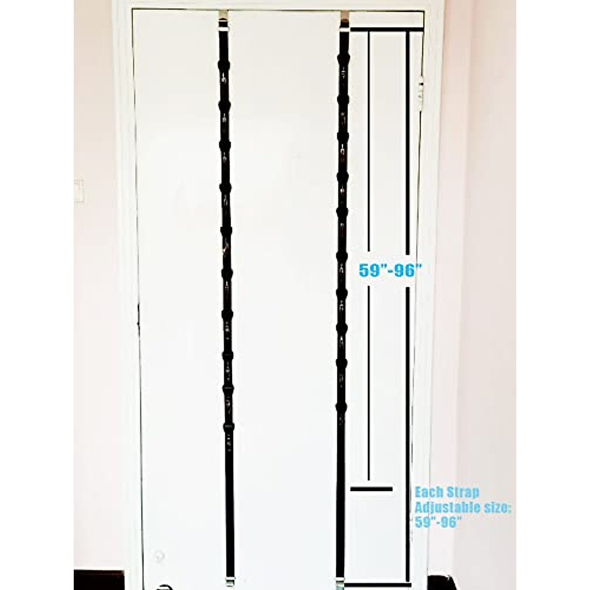 YCMI Hat Racks Organizer - Baseball Cap Holders Rack - Clothing Racks (black, 2 Pack)