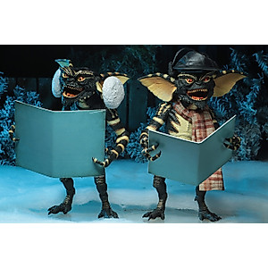 NECA Gremlins: Christmas Carol Winter Scene - Clothed 7" Scale Action Figures Set of 2