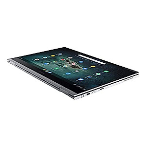 Samsung - Galaxy 13.3" 4K Ultra HD Touch-Screen Chromebook - Intel Core i5 - 8GB Memory - 256GB SSD - Mercury Gray (Renewed)