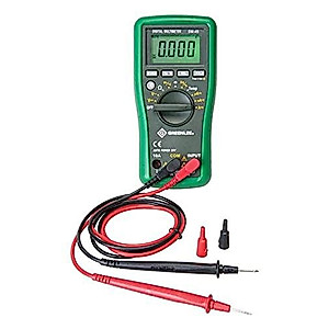 Greenlee - Dmm, 600V Ac/Dc, 10A, Cap,Temp, Elec Test Instruments (DM-45), Black