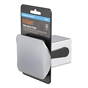 CURT 22271 Rubber Trailer Hitch Cover, Fits 1-1/4-Inch Receiver