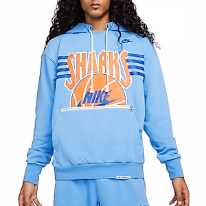 Nike Men's Dri-FIT Standard Issue Basketball Hoodie (Standard, Large, University Blue)