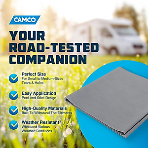 Camco 45795 ULTRAGuard Cover Patch Kit , Gray