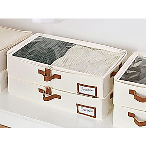 StorageWorks Underbed Storage Box and Large Storage Baskets for Organizing
