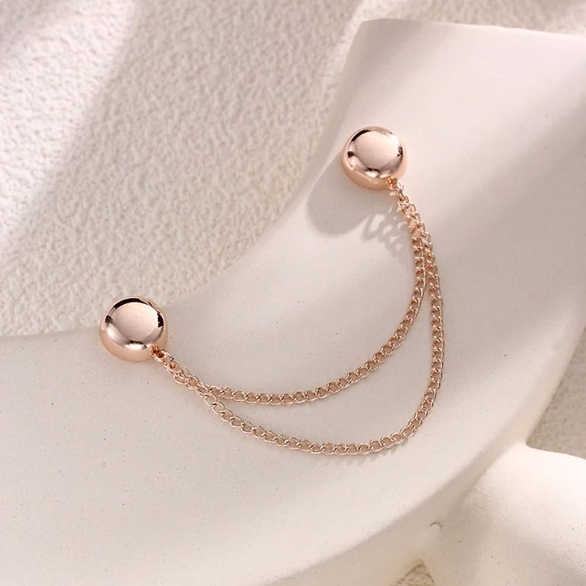 Multi-Function Magnetic Clothing Clips, 2024 New 8PACK Powerful Hijab Magnets with Chain, Magnetic Clothing Shawl Clips, Multi-Function Clothing Clips, Magnetic Shirt Accessories (8PACK Mix)