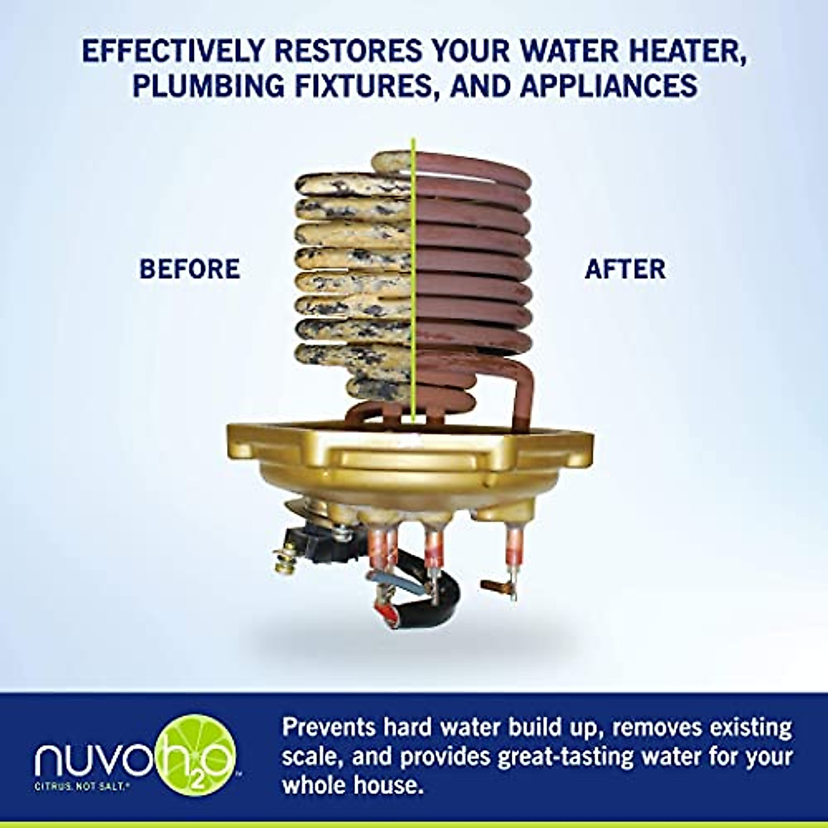 NuvoH2O Manor + Taste Water Softener System Replacement Cartridge
