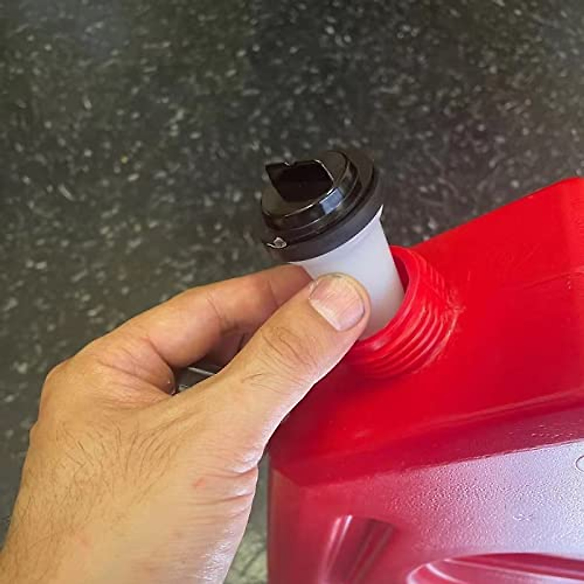 Set of 5 Replacement Gas Can Spout for Blitz, Midwest,Scepter, Briggs&Stratton on many Fuel Cans for Industrial Machinery Refuel, Garden Machinery Refuel, Car Refuel