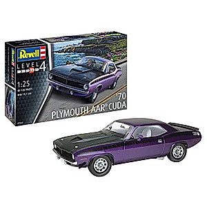 Revell 07664 :25 1970 AAR 'Cuda' Plastic Model Kit 1/25