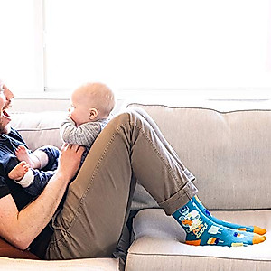 Lavley Cool Pop Socks for Dad - Funny Novelty Gift for Dads and Grandpas for Father's Day and Christmas Stocking Stuffers