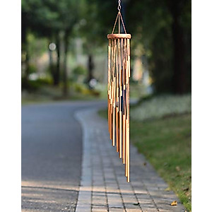 SuninYo Wind Chimes for Outside,Memorial Gifts Wind Chimes Outdoor Clearance,36 inches Memorial Wind Chimes with S Hook for Home Garden Decoration