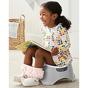 Skip Hop Potty Training, Easy Comfort Potty, Grey/White (Discontinued by Manufacturer)