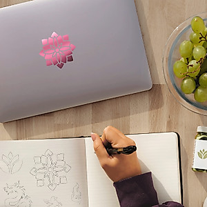 VViViD Chrome Pink Gloss DECO65 Permanent Adhesive Craft Vinyl Roll for Cricut, Silhouette & Cameo (7ft x 1ft Roll)