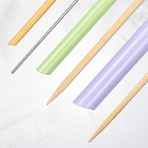 3pcs Quick Turn Fabric Set, Tube Turners for Sewing Threading Fabric Tube Turners Multifunctional Fast Turning Tool for Sewing Knitting DIY Crafts, 3 Sizes