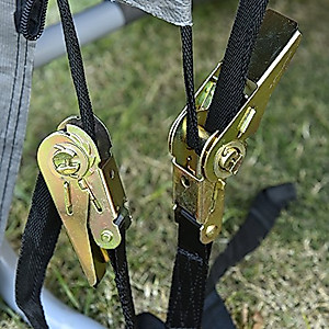 Bestmart INC Heavy Duty Protable Garage shed Shelter Canopy Carport Deep Gray,10x10x8ft