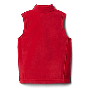 Columbia Baby Steens Mtn Fleece Vest, Mountain Red, 18/24