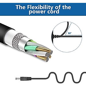 AC Adapter Charger Power Cord Compatible with LG A907GMS A905RM A908VMR A906SM A927KGMS CordZero A9 A9579 A948 A9479S A978VA A938SA Replacement PN: ADC-30FSA-30 29430EPCU 29430EPG Power Supply