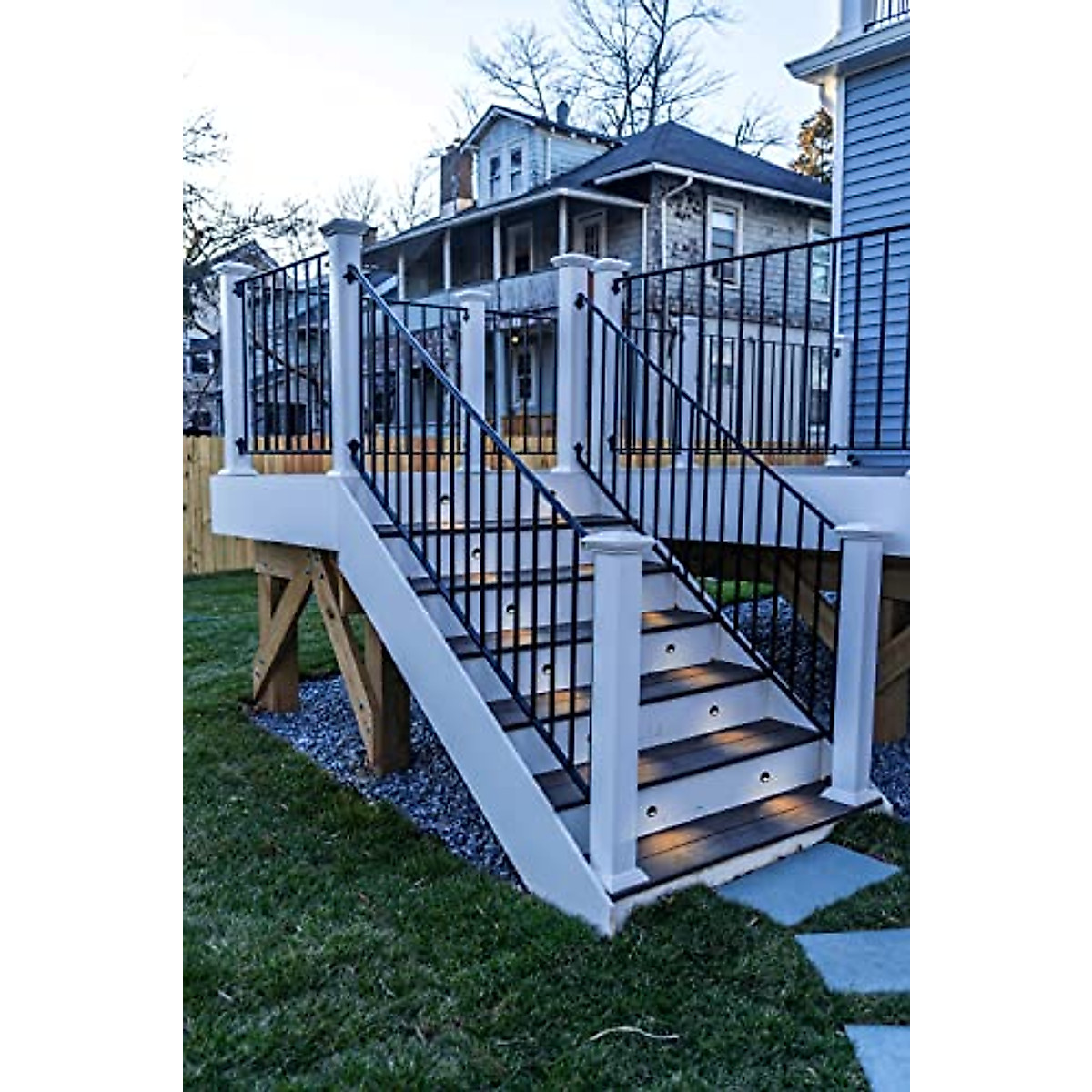 GKOLED Recessed LED Step Lights - Mini Low Voltage Deck Lights