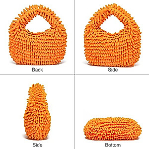 CATMICOO Y2K Fuzzy Purse, Fluffy Tote Bag, Cute Plush Purse for Women