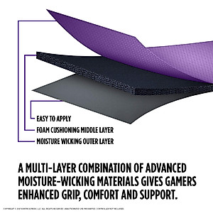 KontrolFreek Performance Grips for Nintendo Switch Pro Controller (Galaxy Purple)