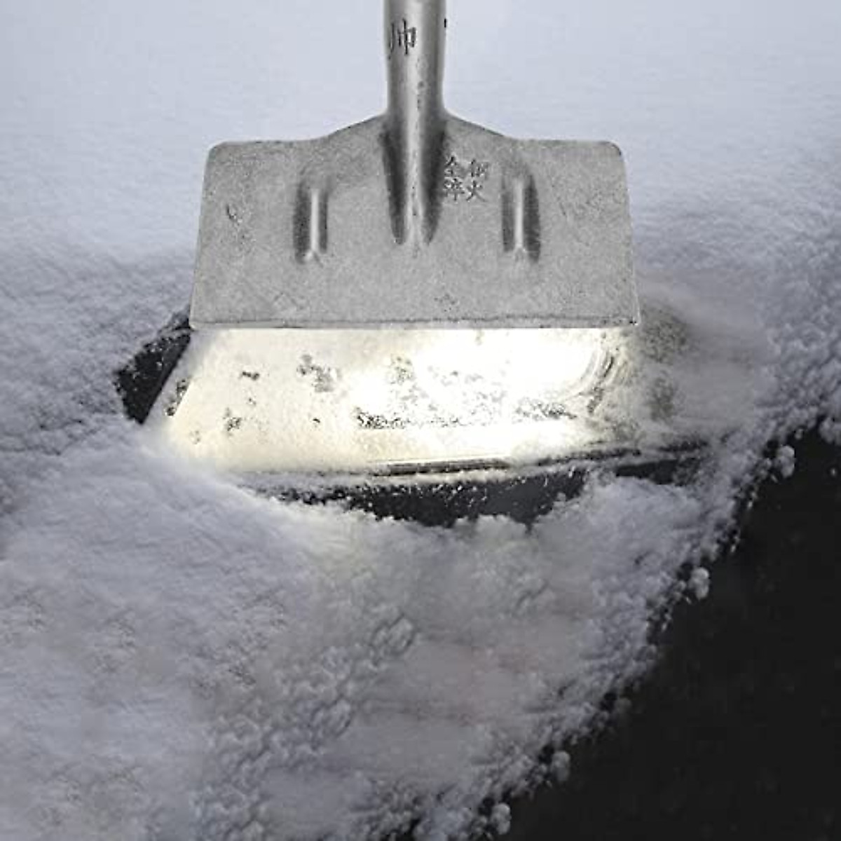 Happyyami Snow Pusher Shovel Snow Pusher Shovel Snow Shovel Flat Head Car Windshield Snow Scraper Road Ice Shovel Snow Removal Tool for Cars Trucks Windows Outdoor Garden Ice Shovel Auto Tools