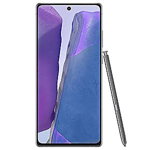 Samsung Galaxy Note 20 256GB N980F/DS S-Pen 6.7” Triple Camera GSM LTE Factory Unlocked Smartphone (Mystic Gray) (Renewed)